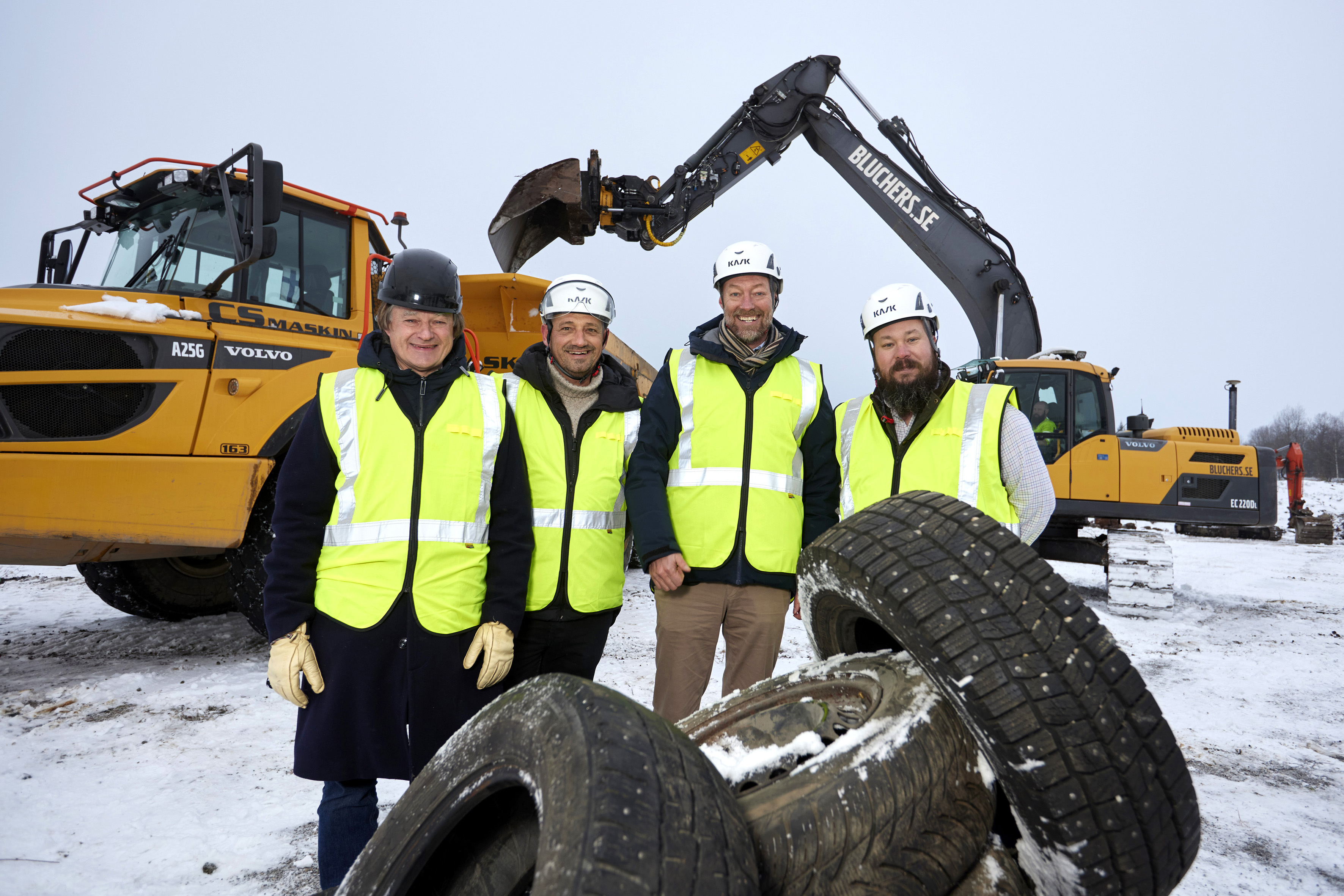 CEO and chairman present as construction of Enviro’s plant officially ...